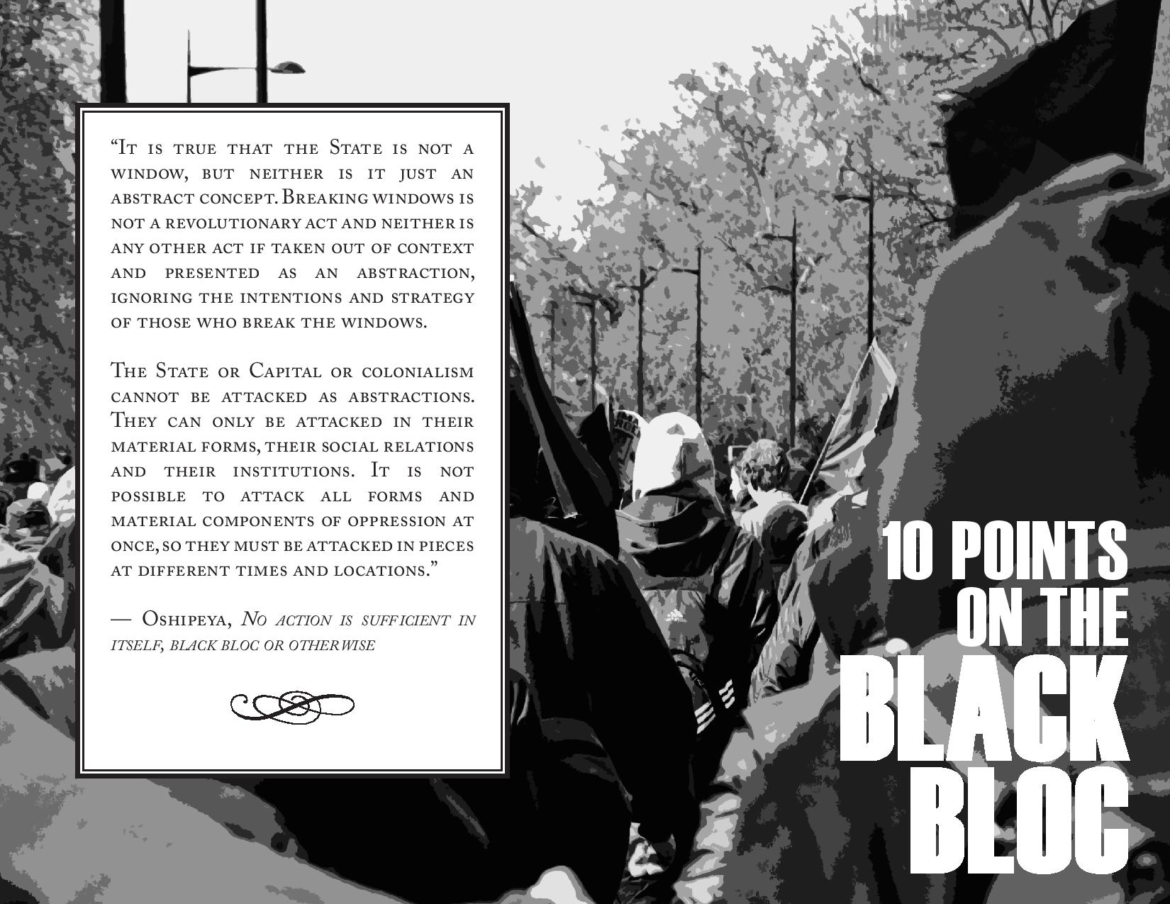 Warzone Distro : 10 Points on The Black Bloc