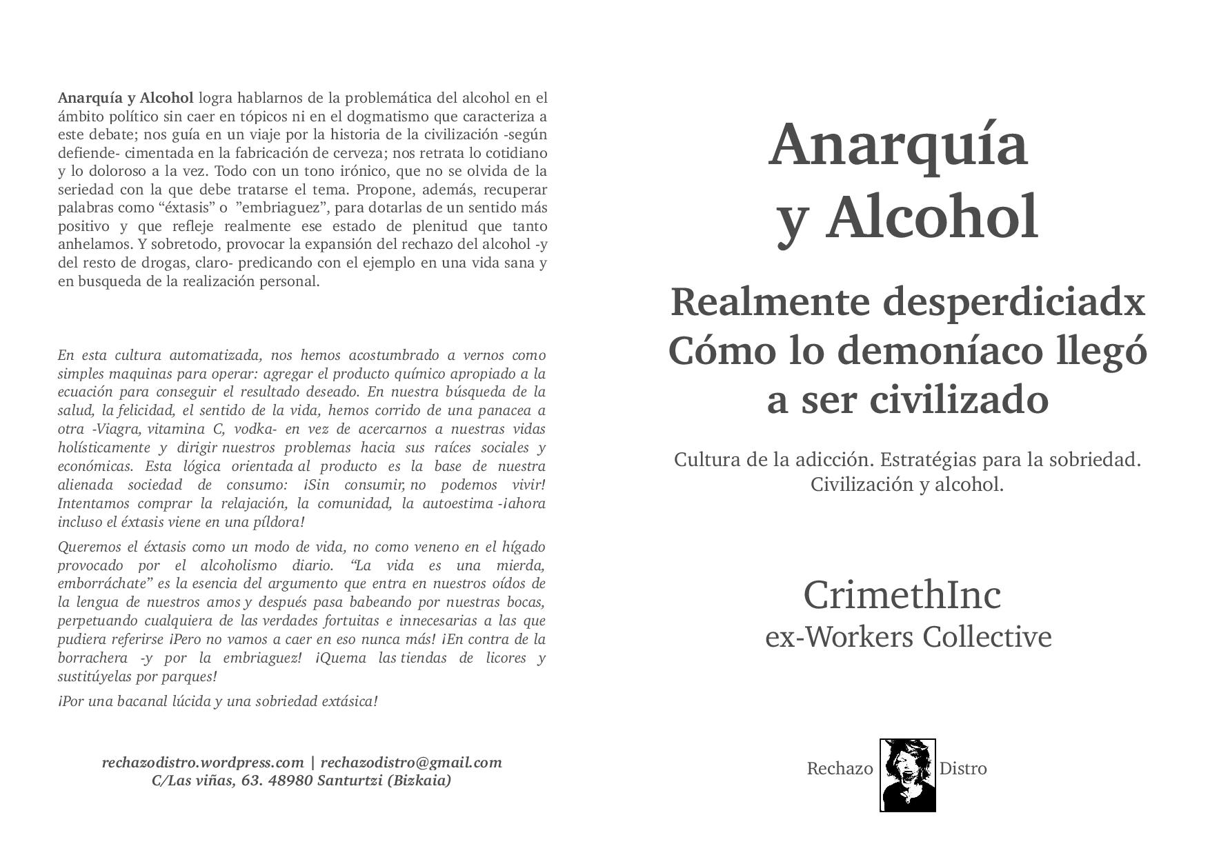 Warzone Distro : Anarquía y Alcohol: Realmente desperdiciadx Cómo lo ...
