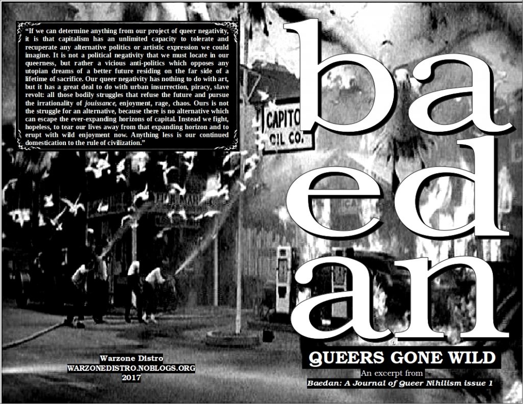 Warzone Distro : Category : Gender Anarchy/Relationships