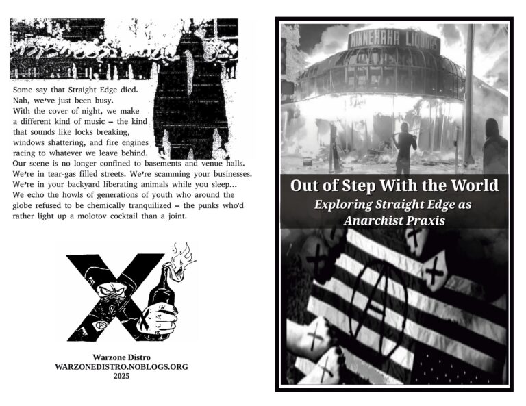 Warzone Distro : Out of Step With the World: Exploring Straight Edge as ...